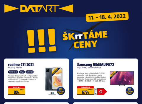 Datart leták platný do 19.4.2021 | Letákovo.sk