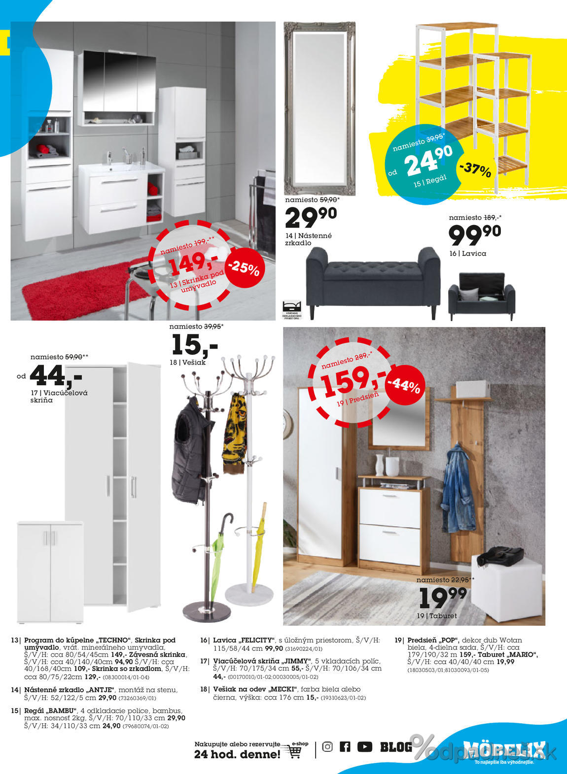 Mobelix leták platný do 10.2.2019 | Letákovo.sk