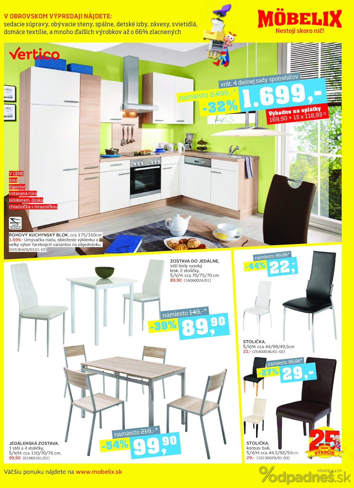 Mobelix leták platný do 8.7.2014 | Letákovo.sk