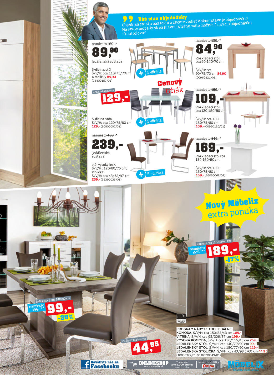 Mobelix leták platný do 12.6.2016 | Letákovo.sk